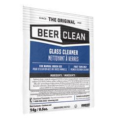 Beer Clean Glass Cleaner, Powder, 0.5 oz Packet, 100/Carton ...