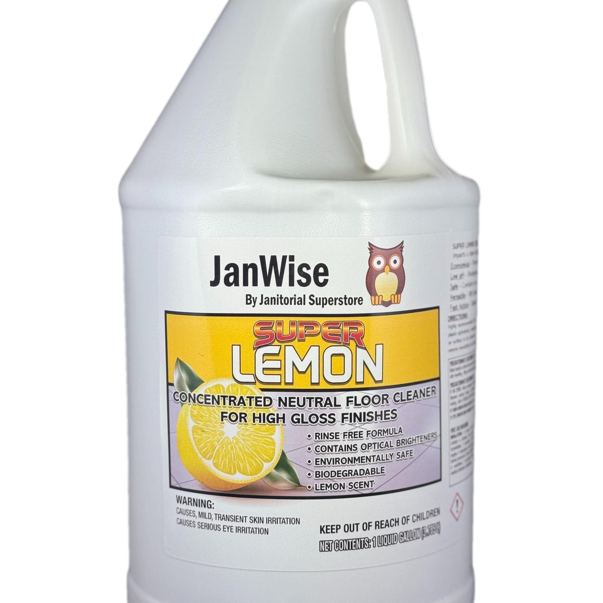Super Lemon Neutral Floor Cleaner, Lemon Scented (Concentrated ...