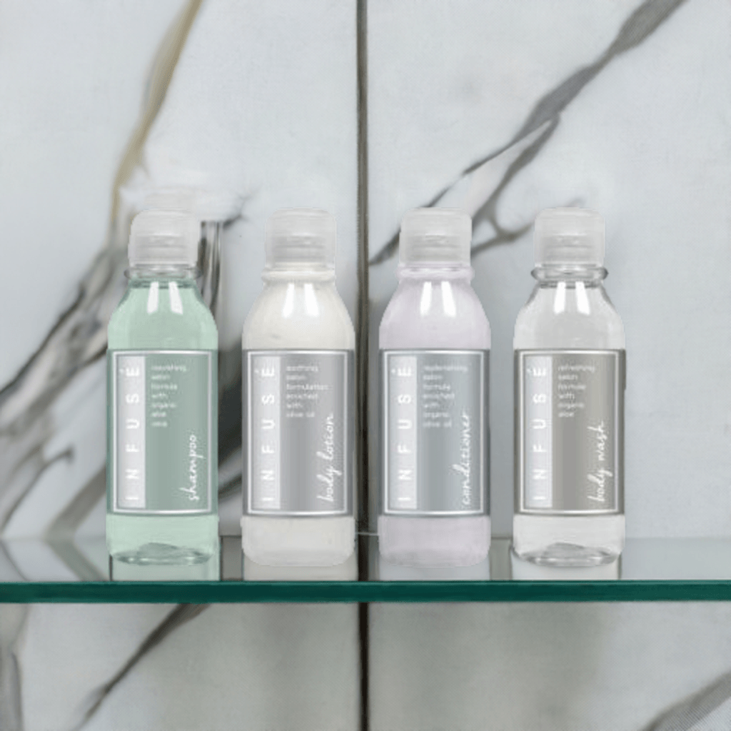 Infuse Lavender Mint Set, 60ea, Sham, Cond, Body Wash, Lotion ...