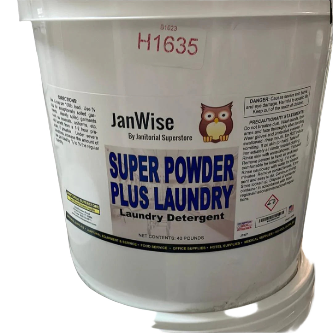 Super Powder Plus Laundry Powder 40lb – Janitorial Superstore