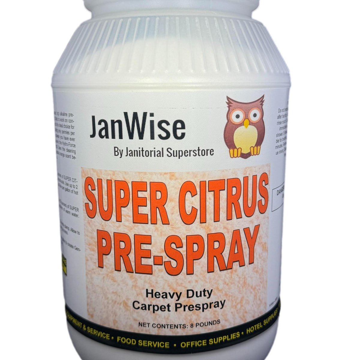 JanWise Super Citrus Clean Pre-Spray 8 Lbs (Concentrated) 10.5ph ...